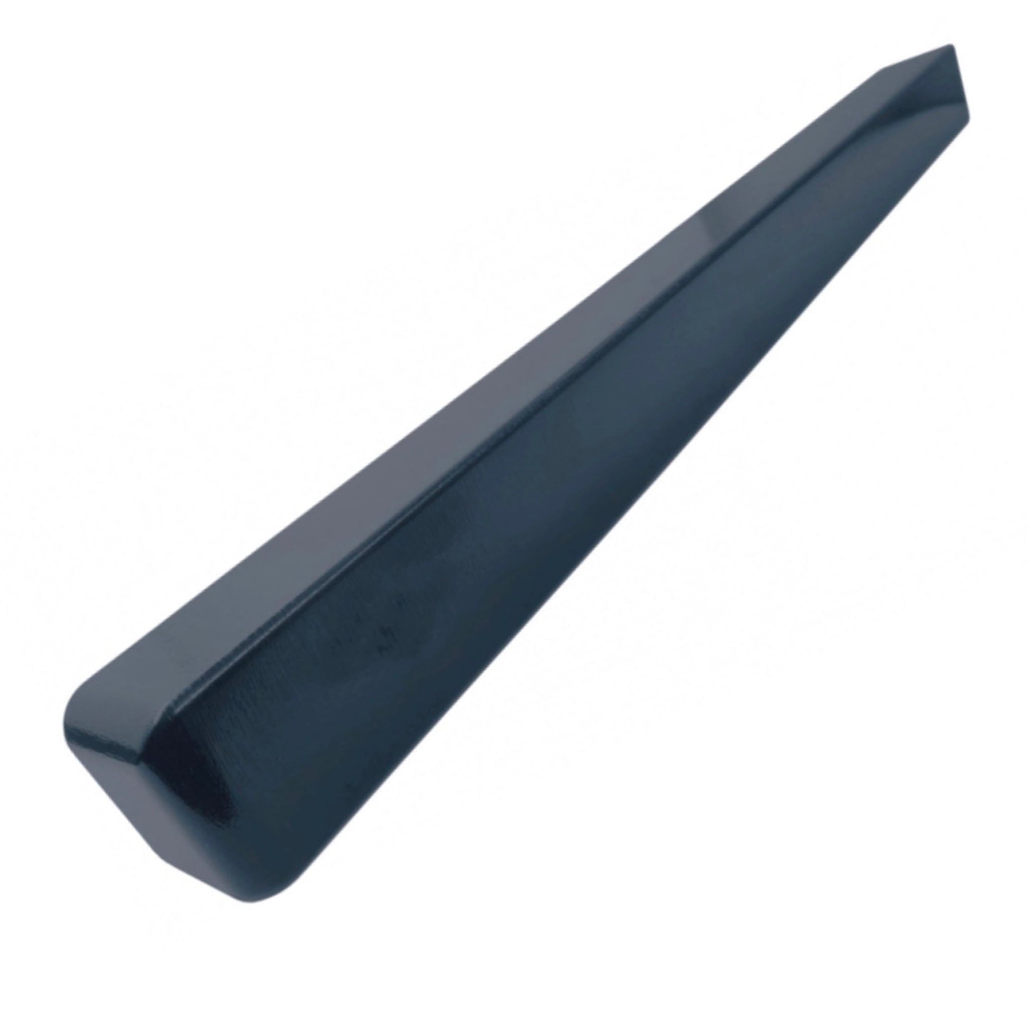 External Fascia Corner Smooth Black 600mm - 24in