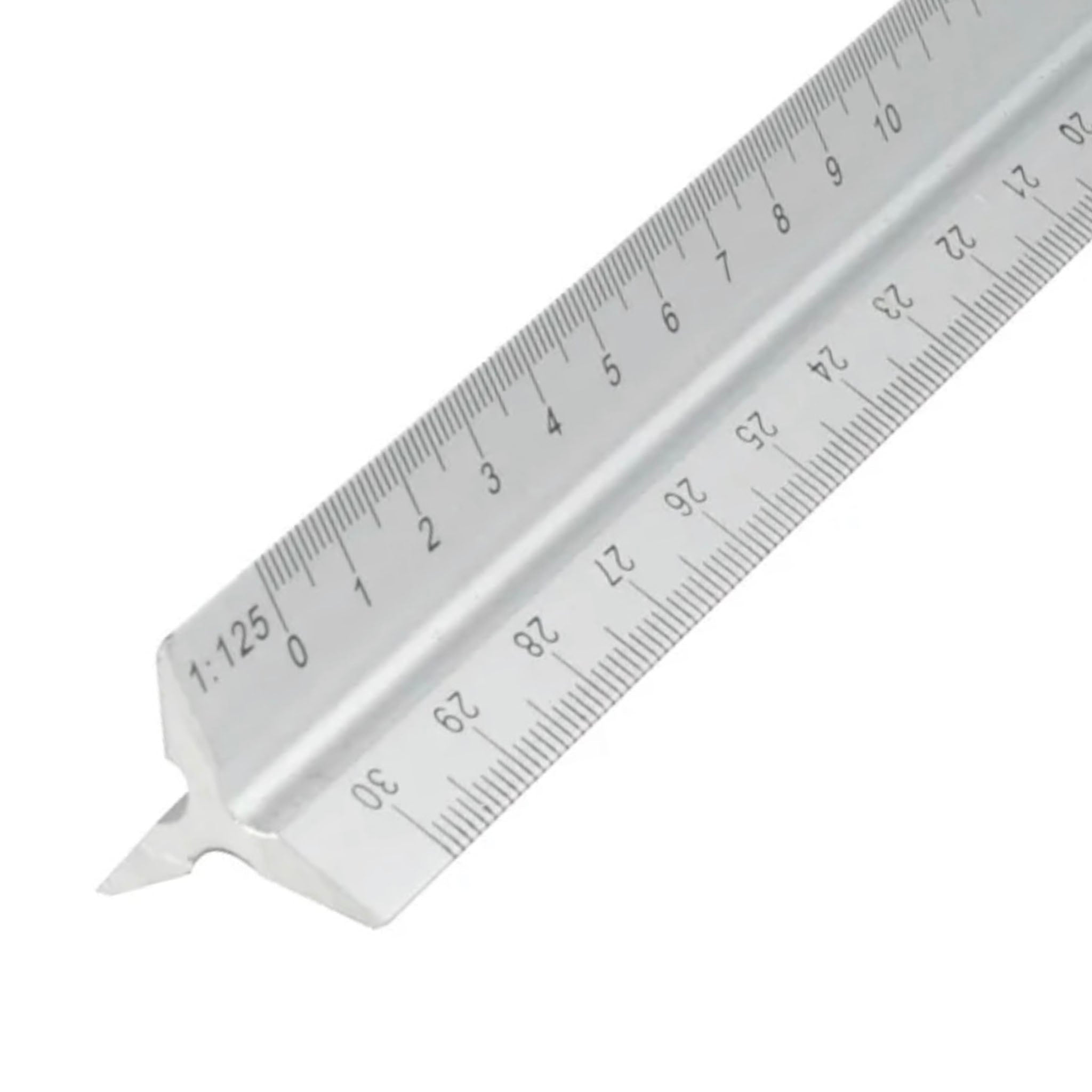 Faithfull Aluminium Triangle Scale Rule 300mm