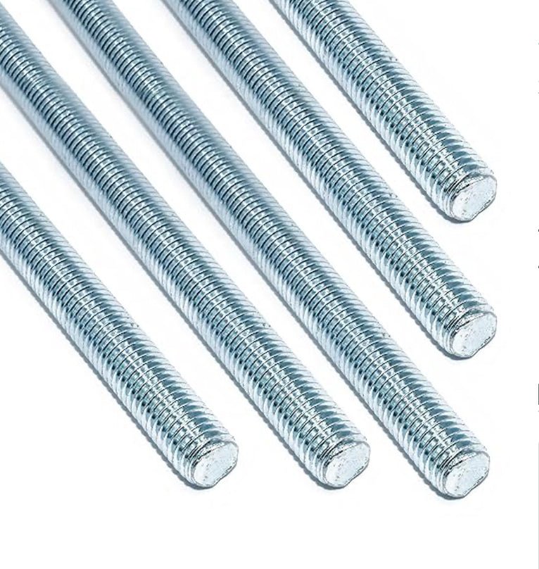 FORGEFIX YELLOW ZP THREADED ROD STUDDING BAR M8 X 1 METRE – Transtools ...