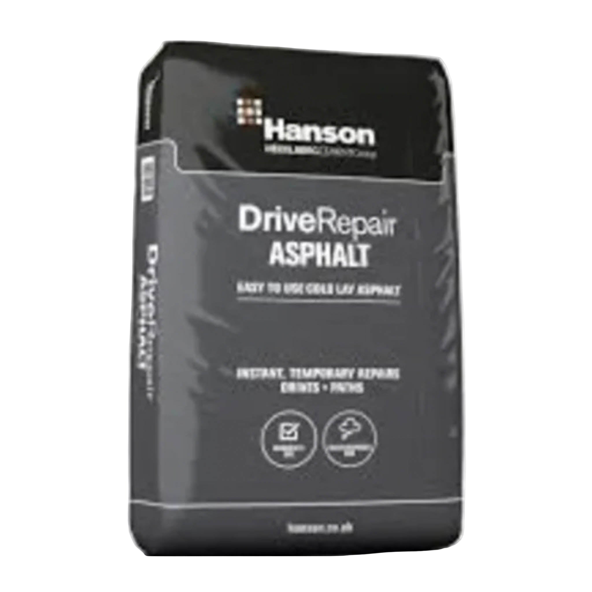 Hanson Drive Repair Black Bitumen Asphalt Macadam 25kg