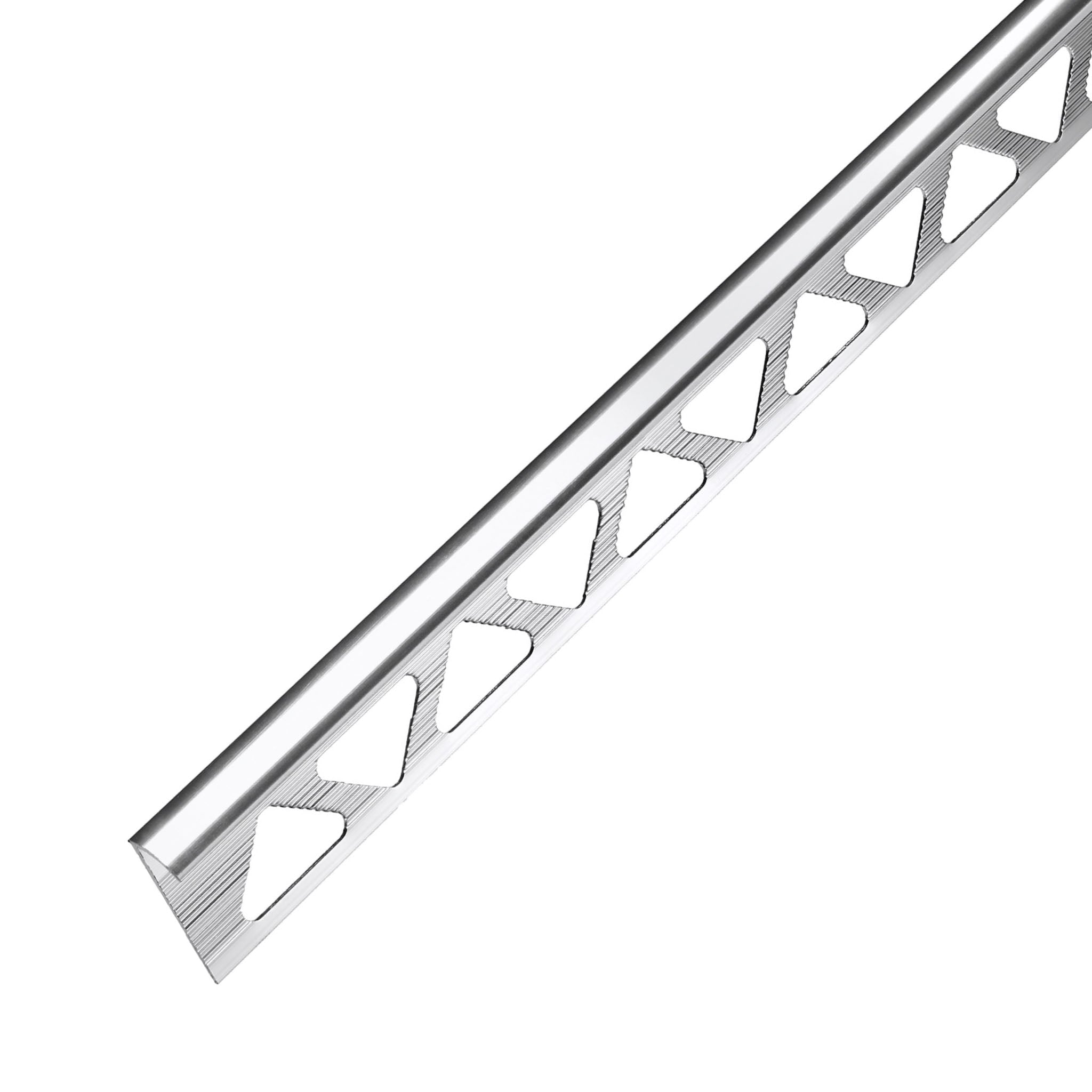 Homelux Tile Trim Rounded Aluminium 9mm x 2.5 Metre - Transtools Online