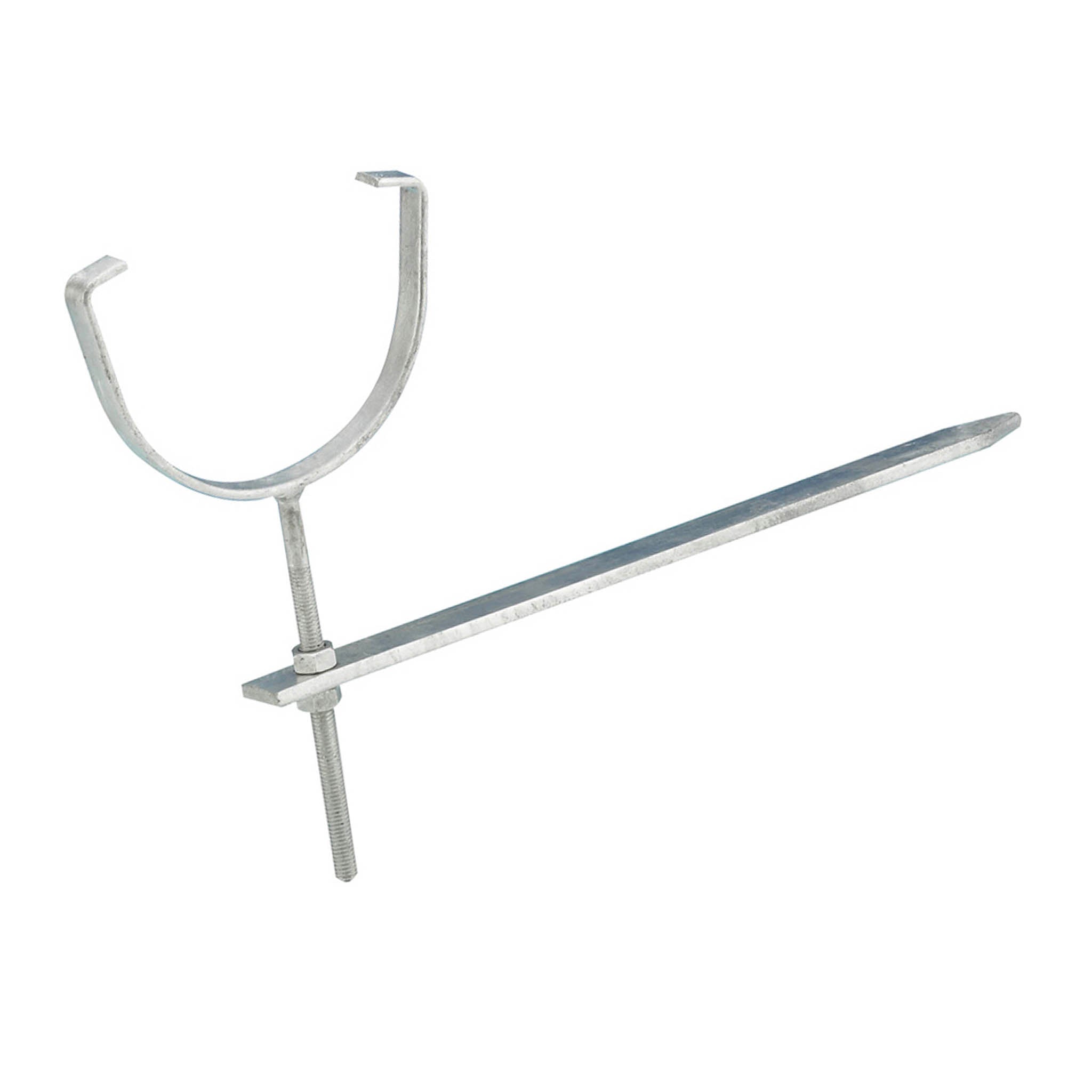 Rise And Fall Gutter Bracket Deepflow Galvanised With Spike