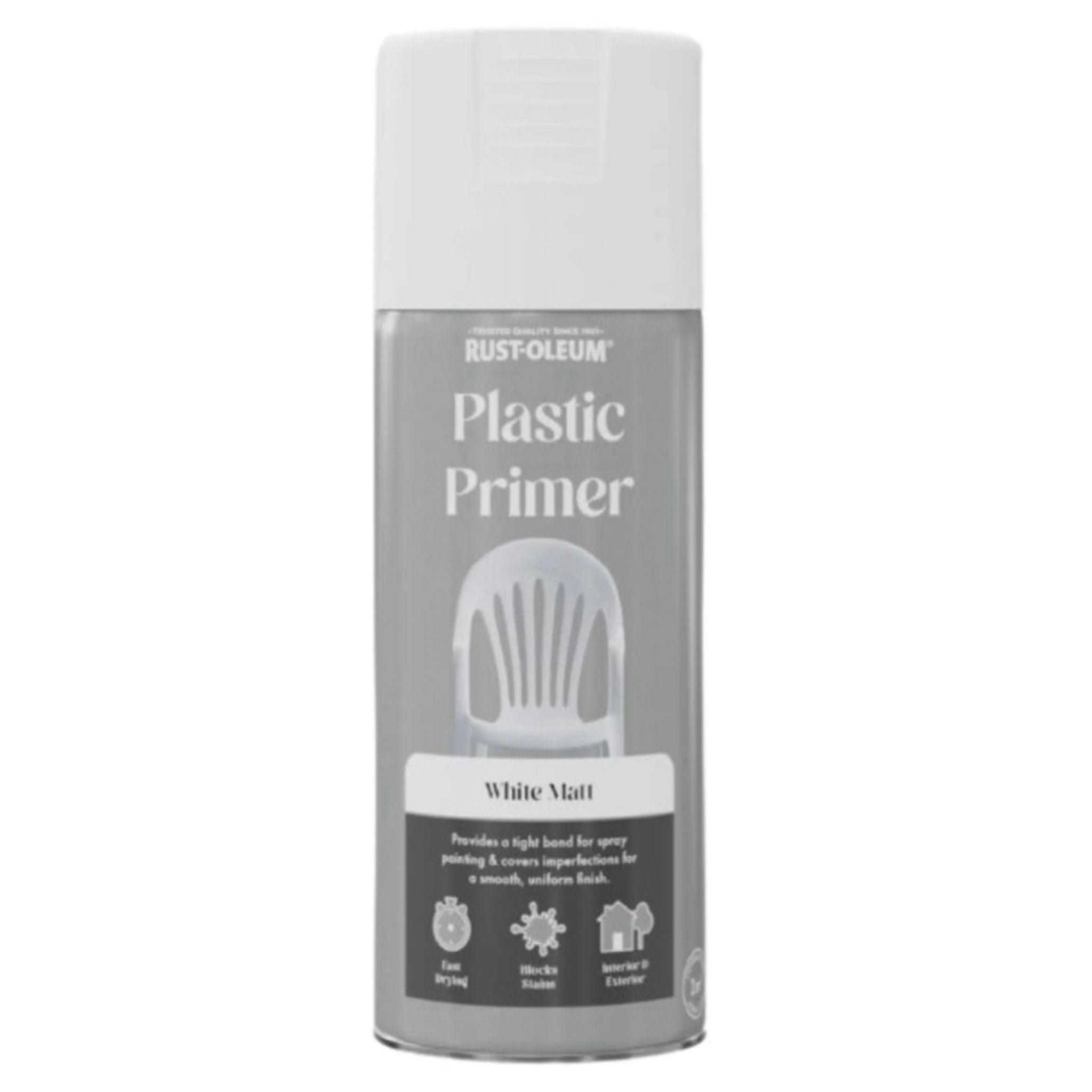 Rust-Oleum Plastic Primer White Matt - 400ml