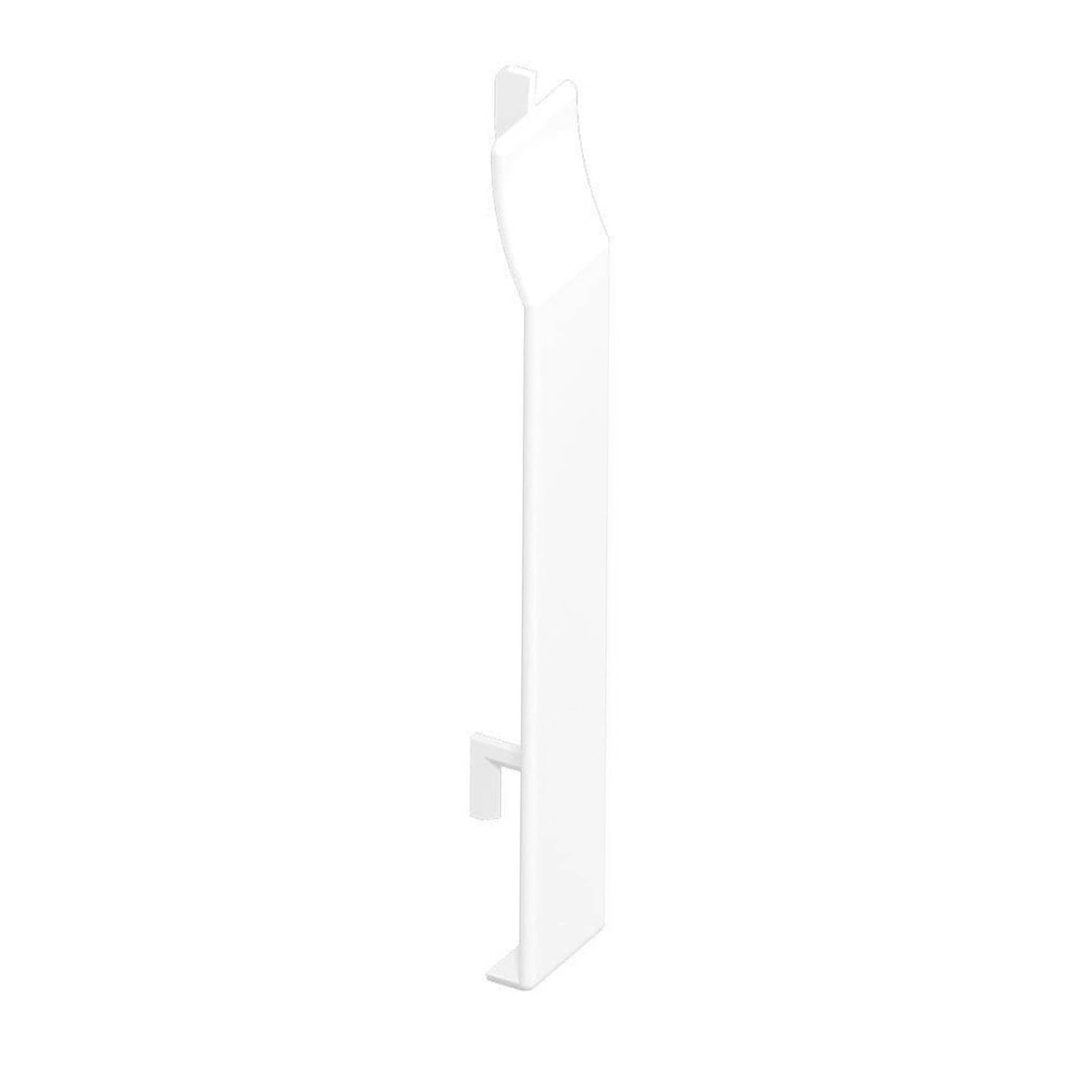 Shiplap White Cladding Butt Joint 150mm - 6in