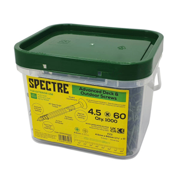 Spectre Timber Decking Screw Tub