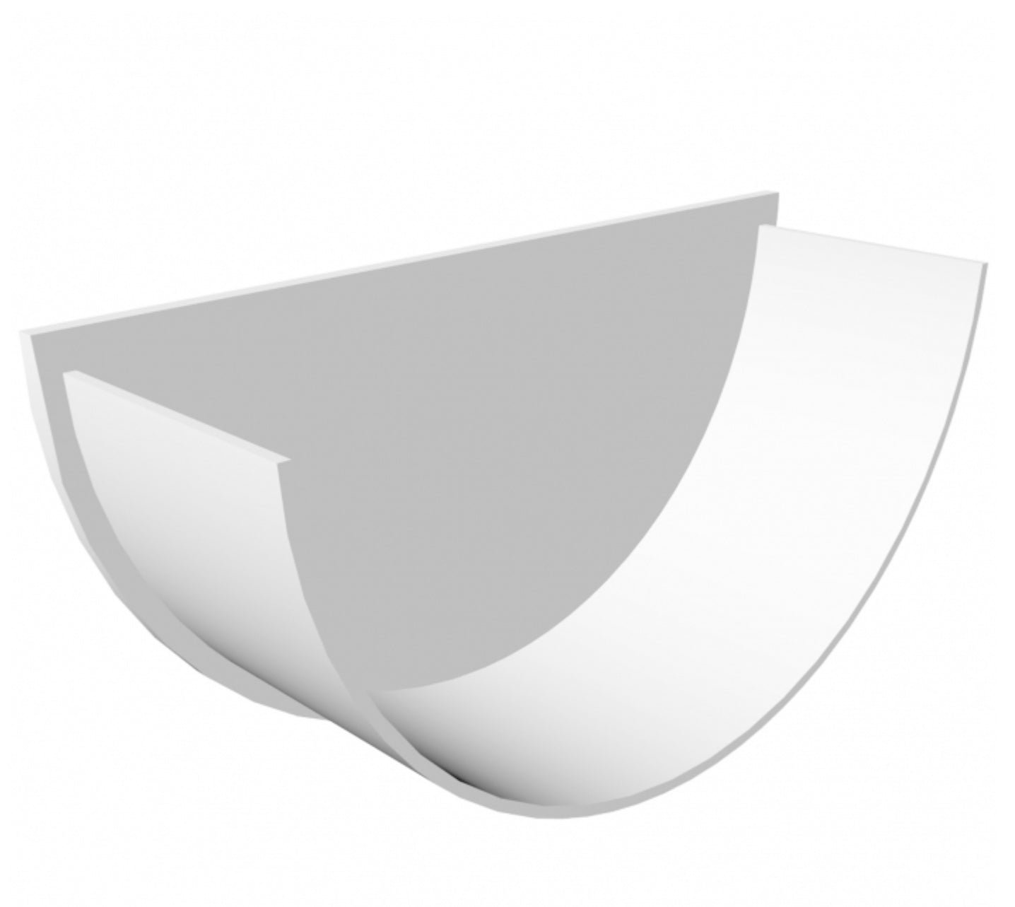 WHITE ROUND GUTTER INTERNAL STOPEND – Transtools Online