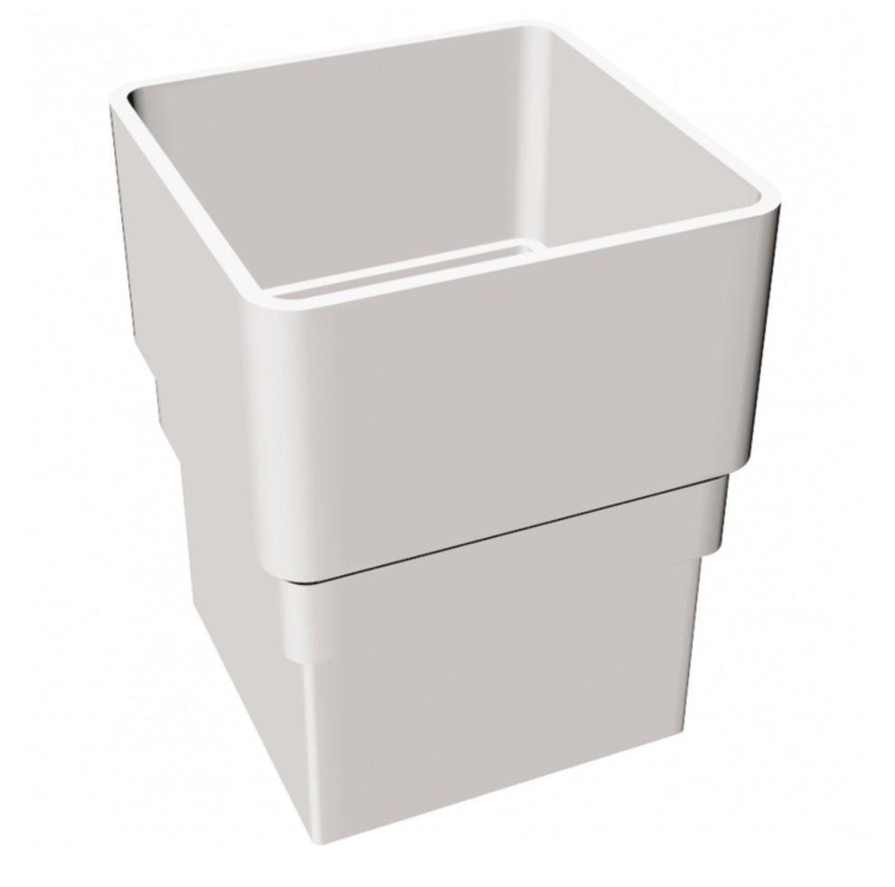 WHITE SQUARE DOWNPIPE SOCKET – Transtools Online
